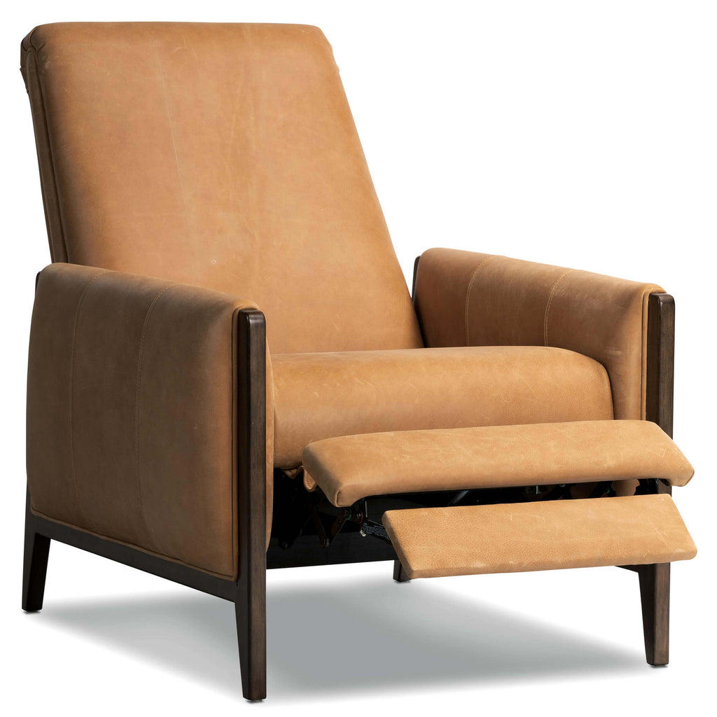 Rudd Leather Recliner, Palermo Cognac by Four Hands – High Fashion Home