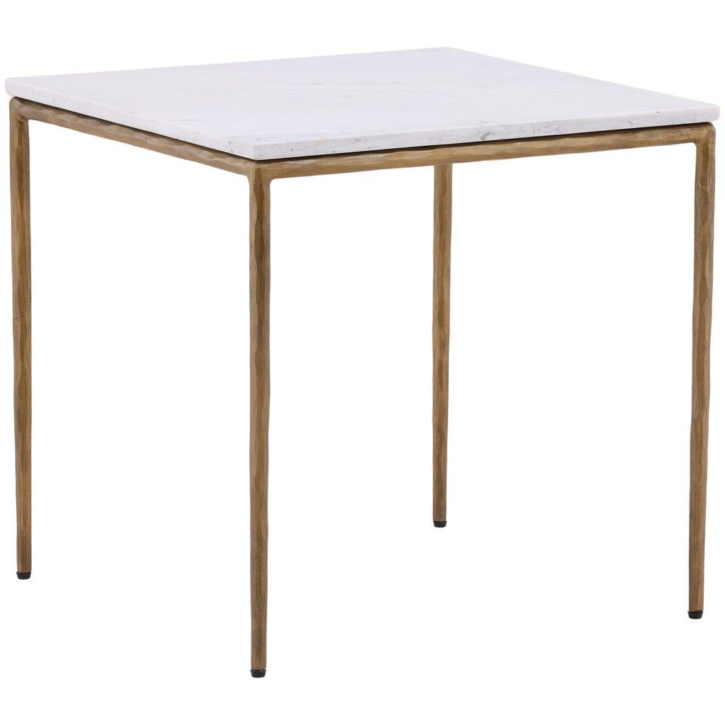 Salas Side Table, White – High Fashion Home