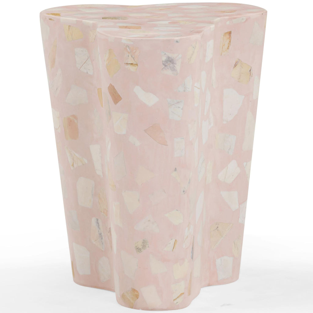 Slab Side Table, Sunset Pink – High Fashion Home