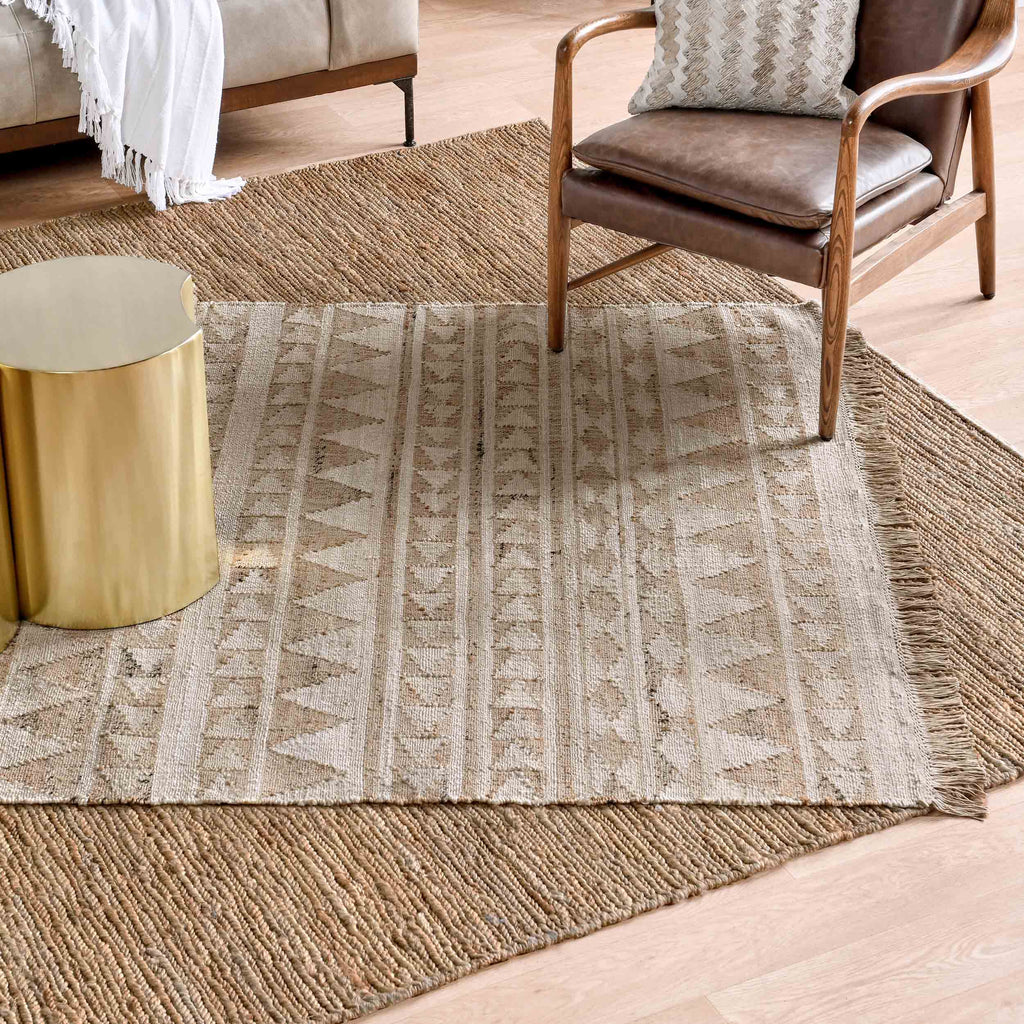 Solana Distressed Rug, Ivory Natural – High Fashion Home