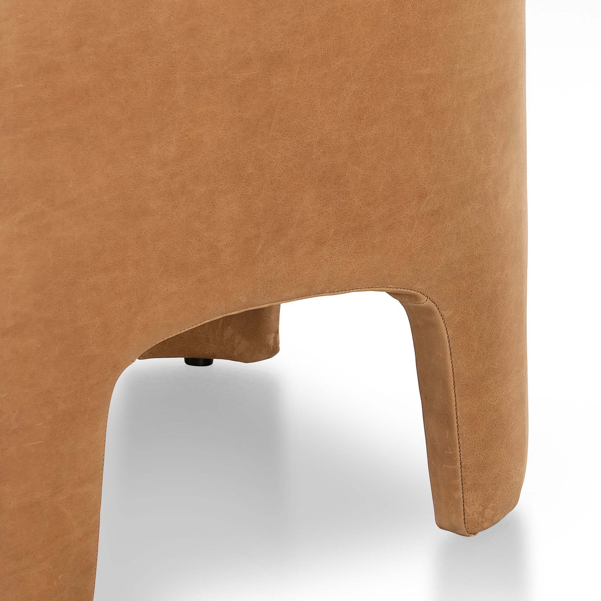 Sully Leather Dining Chair, Eucapel Cognac – High Fashion Home