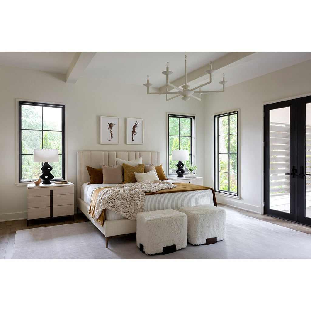 Summerland Bed, Berber Snow – High Fashion Home