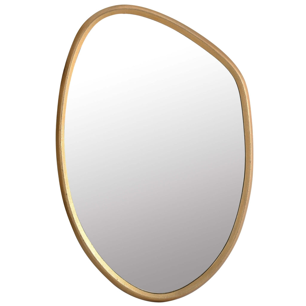 Mika Wall Mirror, Gold – High Fashion Home