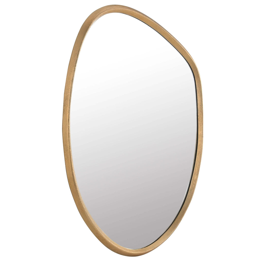 Mika Wall Mirror, Gold – High Fashion Home