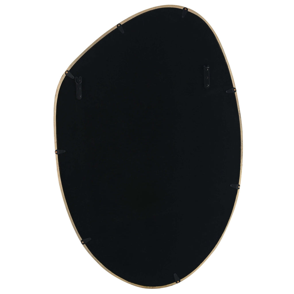 Mika Wall Mirror, Gold – High Fashion Home