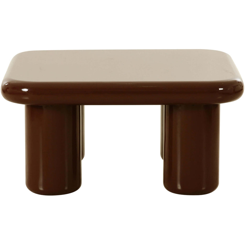 Memphis Coffee Table, Chocolate Brown – High Fashion Home