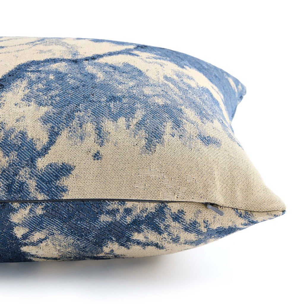 Toile Lumbar Pillow, Toile Navy by Four Hands – High Fashion Home