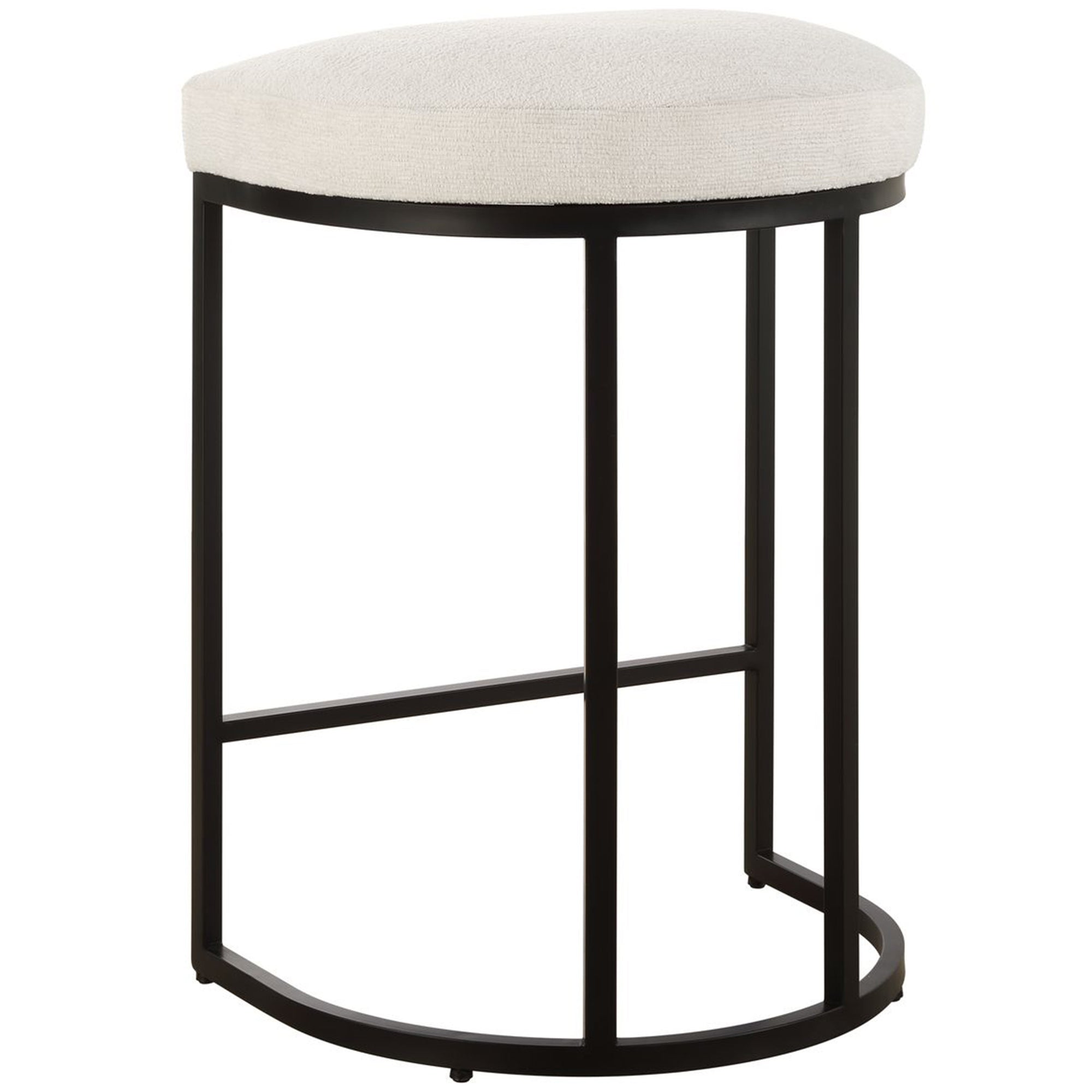 Toshi Counter Stool, Light Cream – High Fashion Home