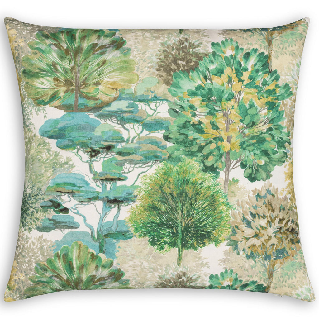 Tree Topia Pillow, Green – High Fashion Home