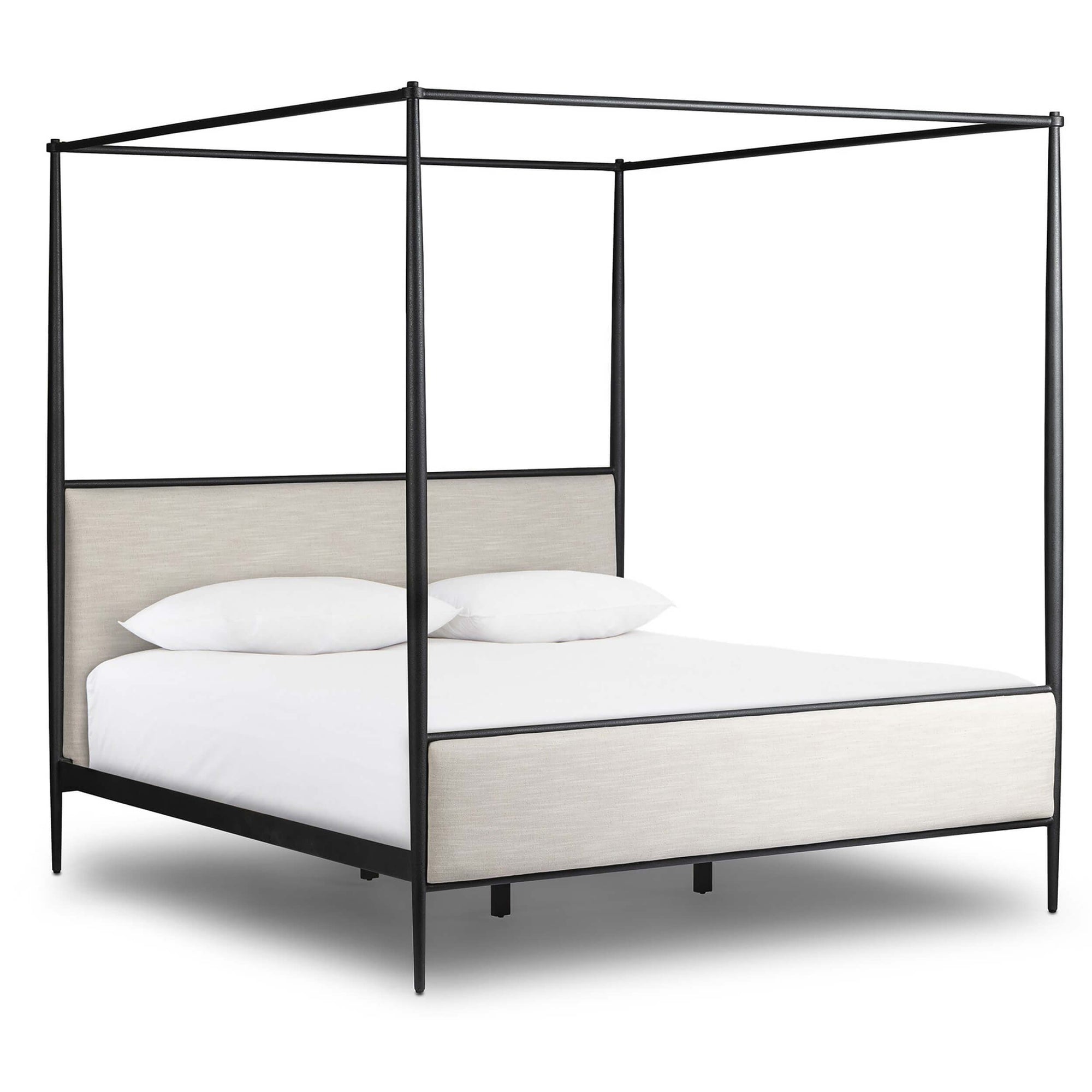 Xander Canopy Bed, Savoy Parchment – High Fashion Home
