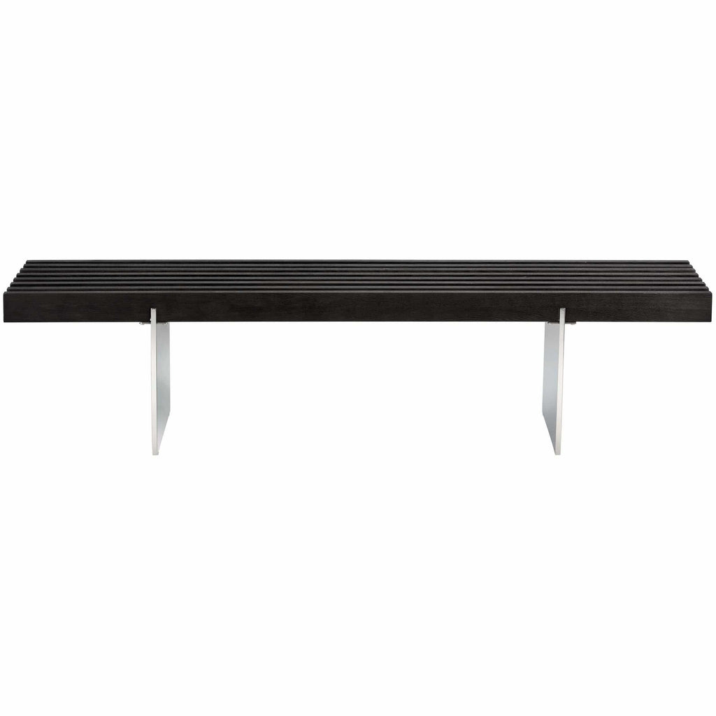 Atticus Bench, Black – High Fashion Home