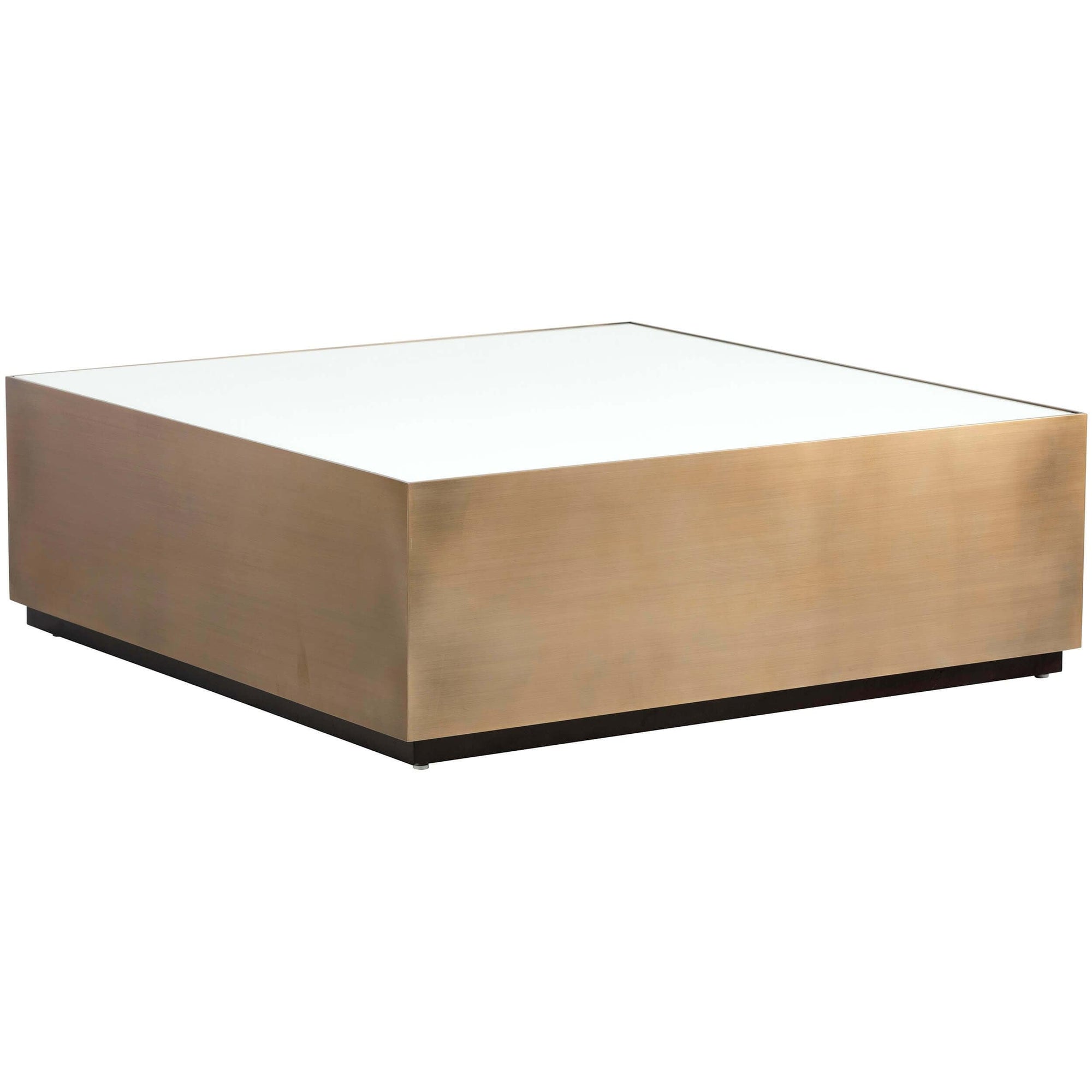 Shiloh Square Coffee Table, White – High Fashion Home