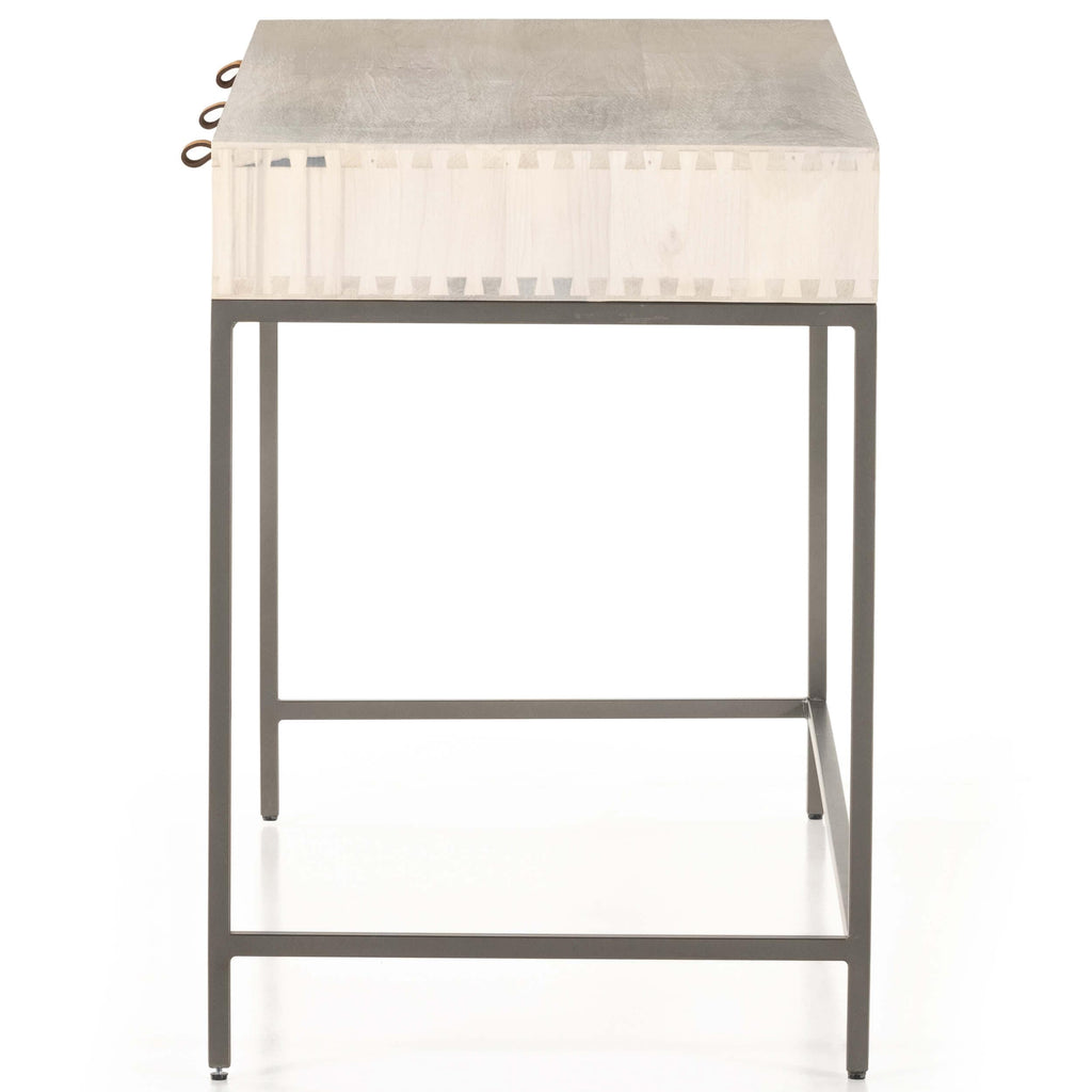 Trey Modular Writing Desk, Dove Poplar by Four Hands – High Fashion Home