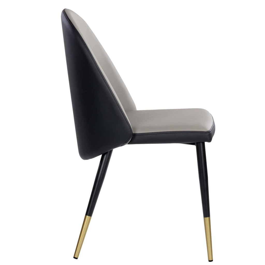 Kline Dining Chair, Dillon Stratus/Dillon Black, Set of 2 – High ...