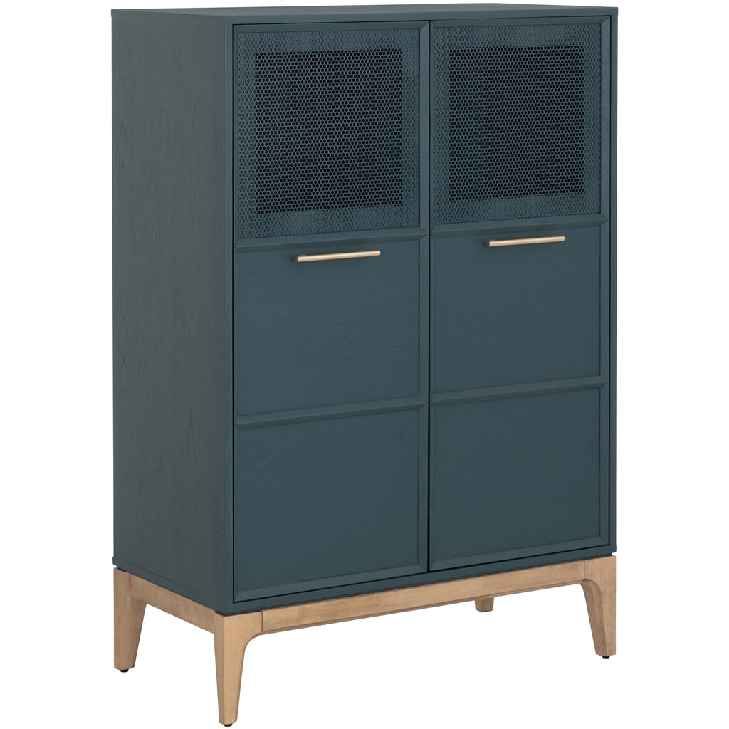 Rivero Highboard, Teal – High Fashion Home