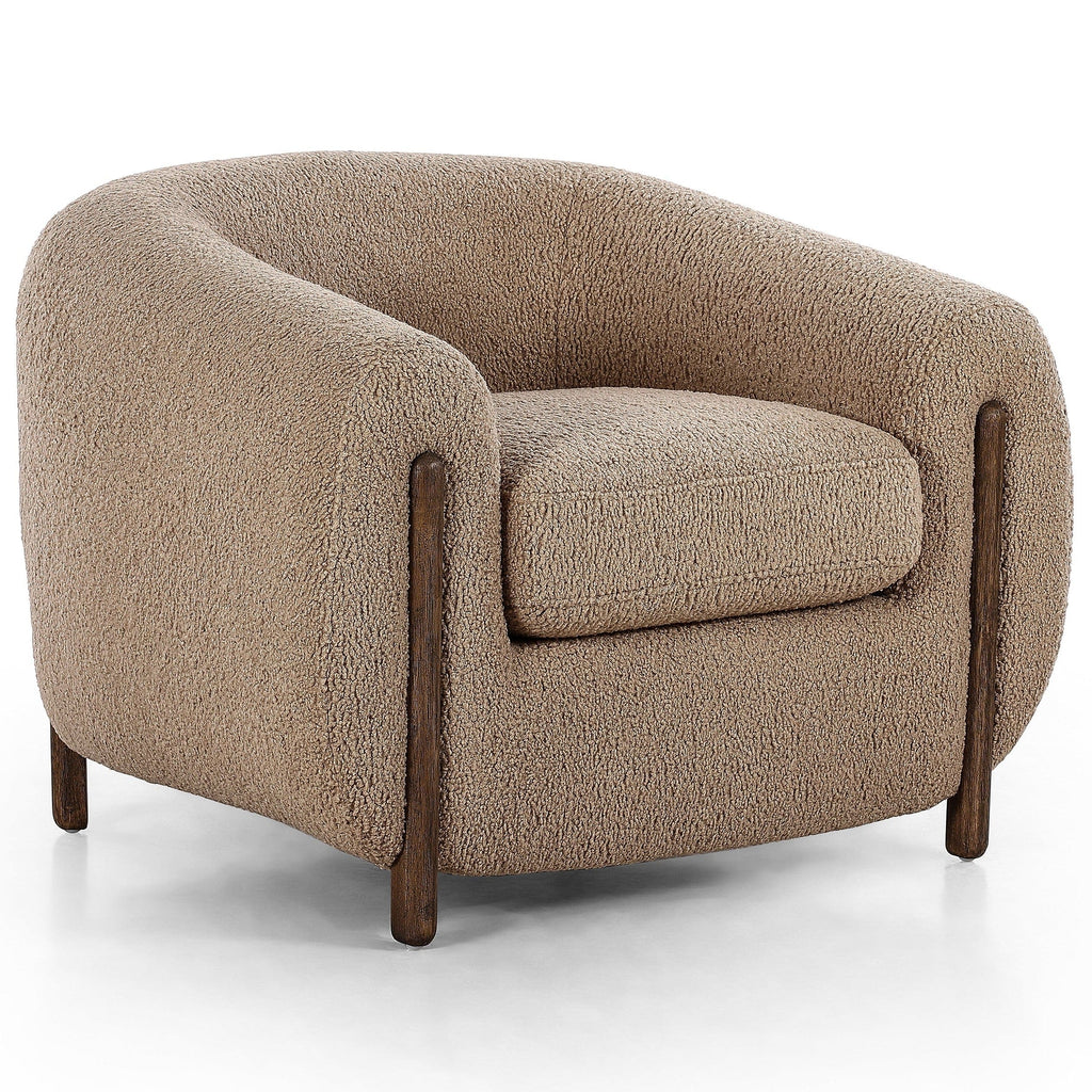 Lyla Chair, Sheepskin Camel by Four Hands – High Fashion Home