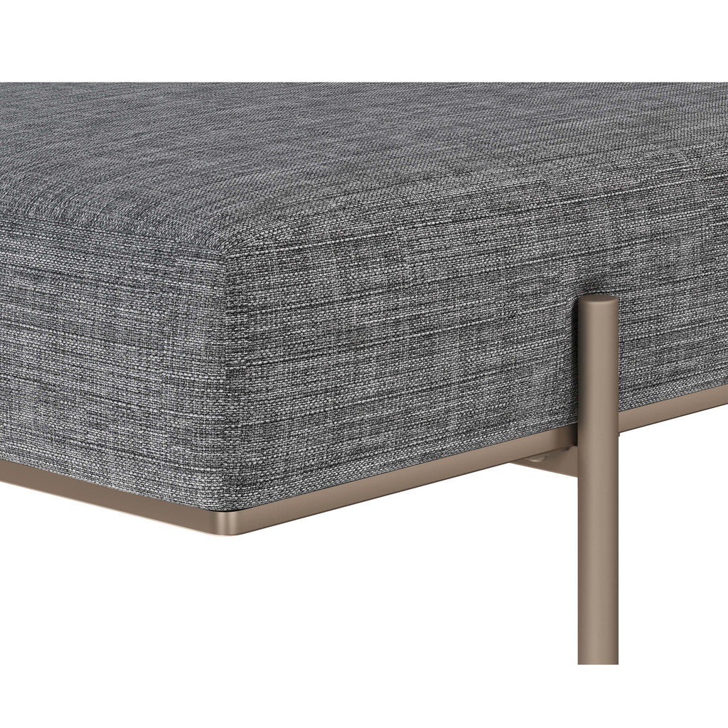 Davian Bench, Chacha Grey – High Fashion Home