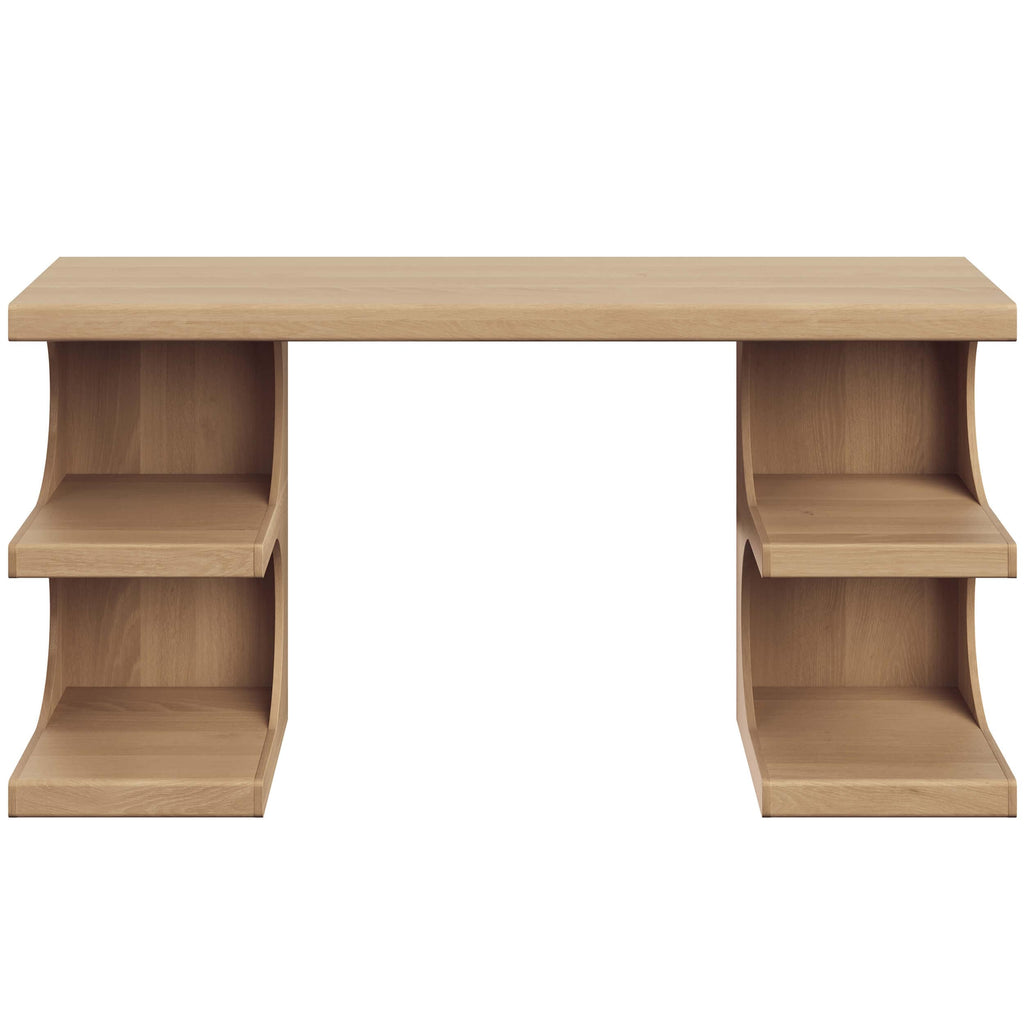 Catrine Desk, Rustic Oak – High Fashion Home