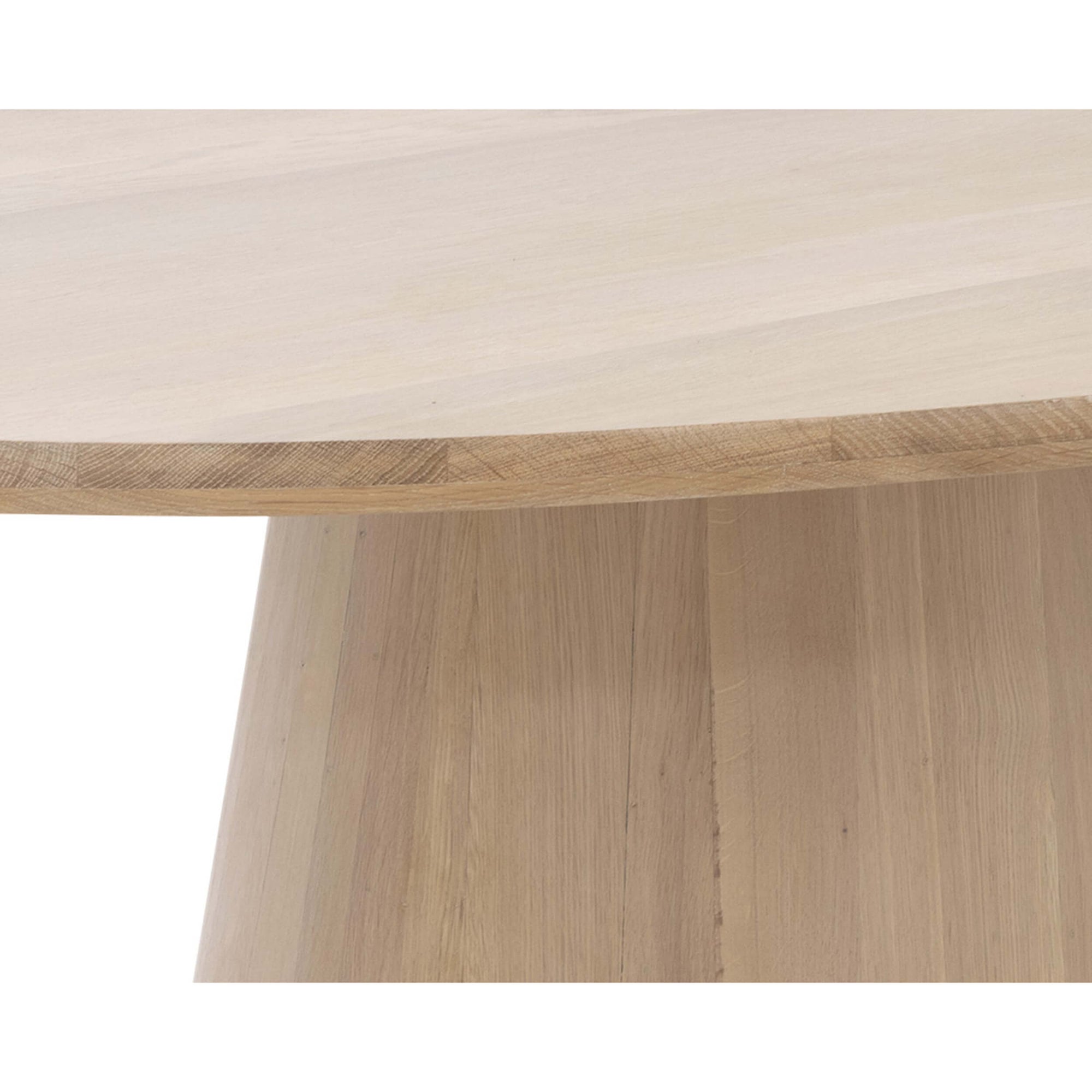 Elina Oval Dining Table, Light Oak – High Fashion Home