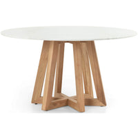 Creston Dining Table, Honey Oak – High Fashion Home