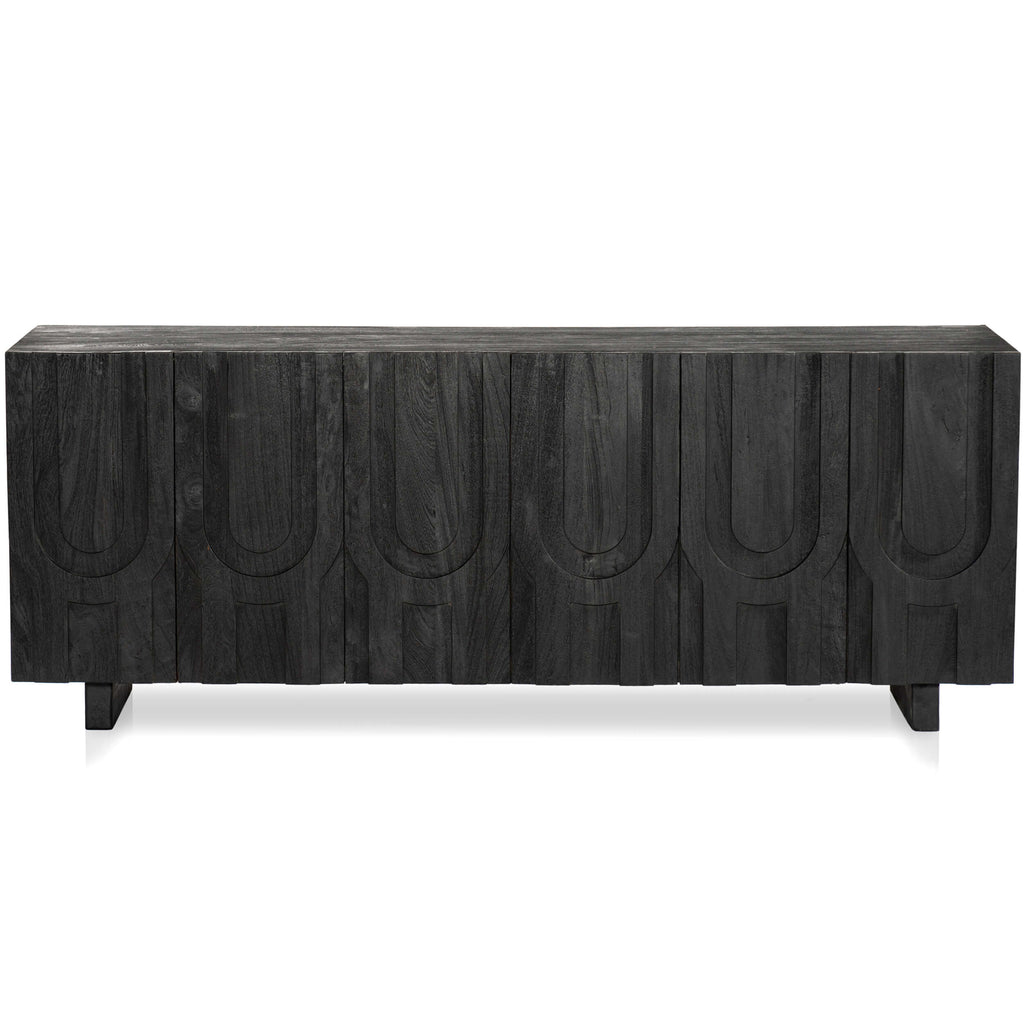 Rivka Media Console, Dark Totem by Four Hands – High Fashion Home