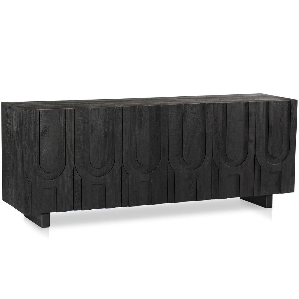Rivka Media Console, Dark Totem by Four Hands – High Fashion Home