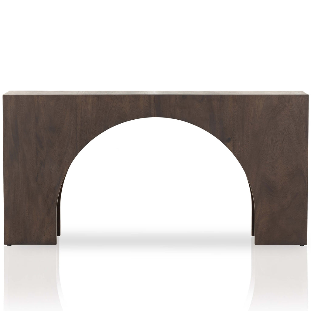 Fausto Console Table, Smoked Guanacaste by Four Hands – High Fashion Home