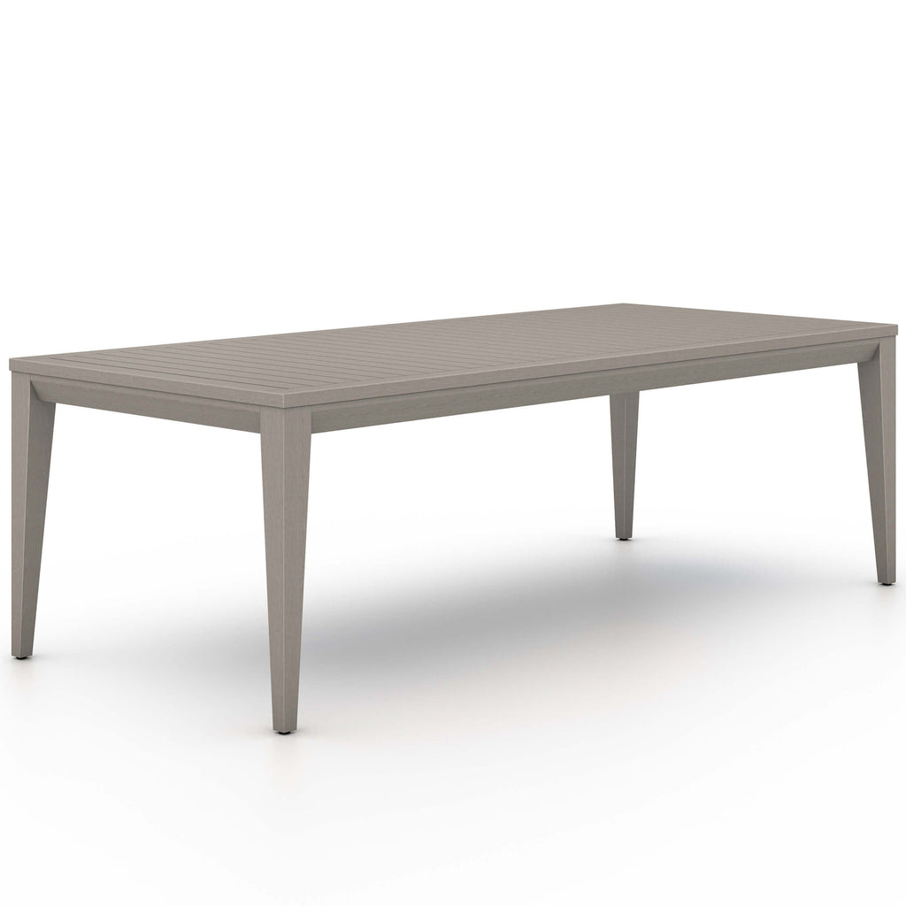 Sherwood Outdoor Rectangle Dining Table, Weathered Grey by Four Hands ...