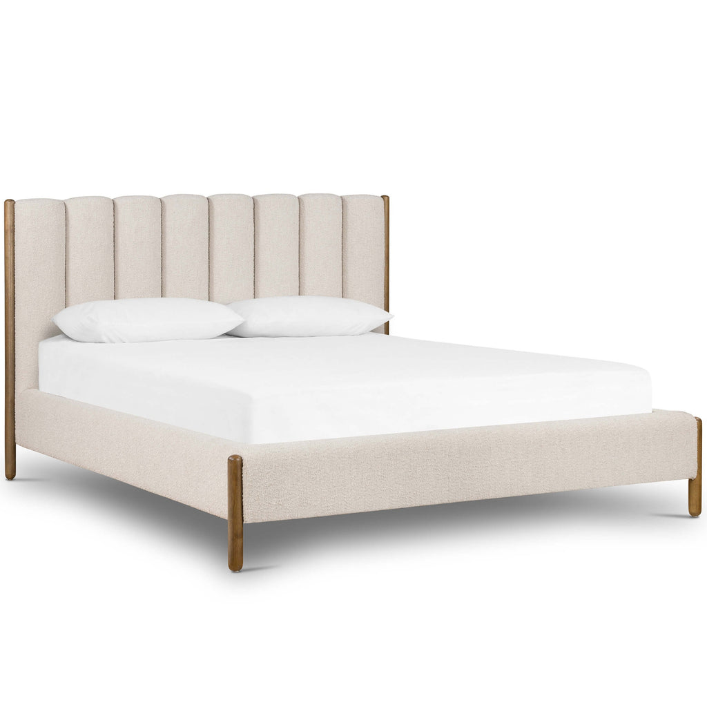 Emma Bed, Knoll Sand by Four Hands – High Fashion Home