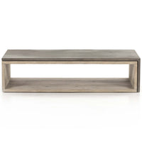 Faro Coffee Table, Dark Grey Concrete – High Fashion Home