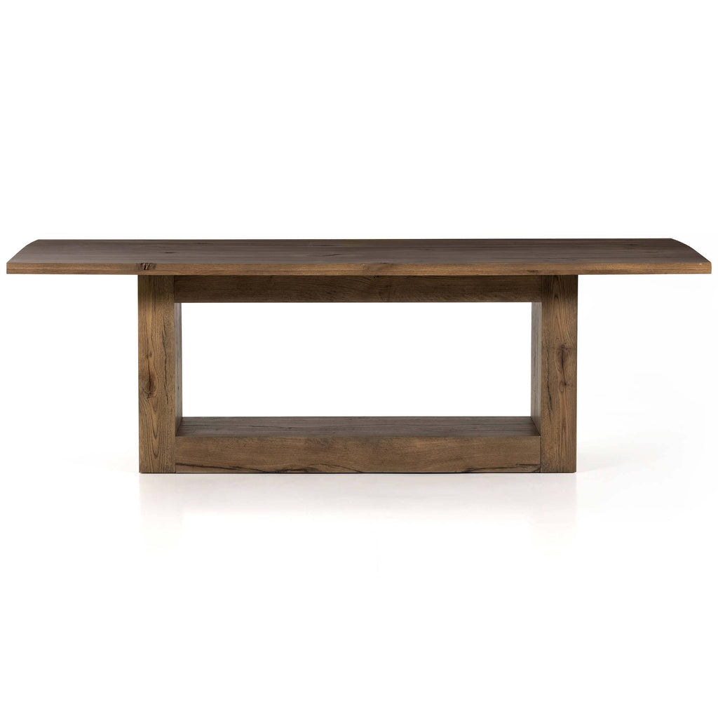 Perrin 93" Dining Table, Rustic Fawn by Four Hands – High Fashion Home