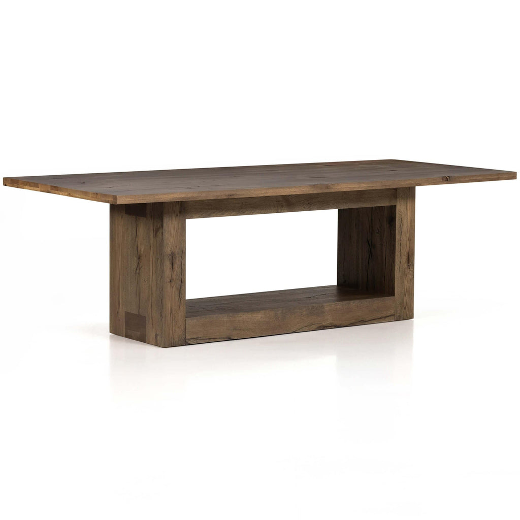 Perrin 93" Dining Table, Rustic Fawn by Four Hands – High Fashion Home