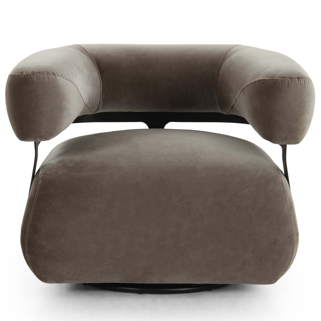 Gareth Swivel Chair, Surrey Fossil – High Fashion Home