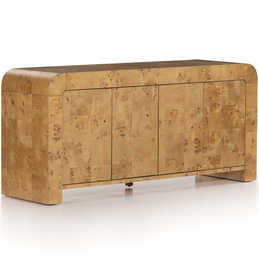 Jenson Media Console, Natural Poplar by Four Hands – High Fashion Home