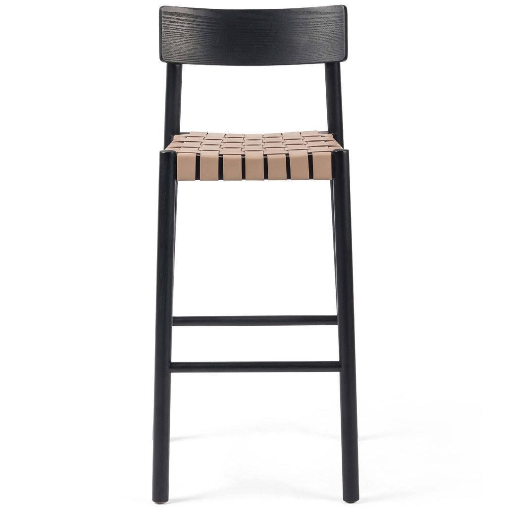 Heisler Bar & Counter Stool, Black by Four Hands – High Fashion Home