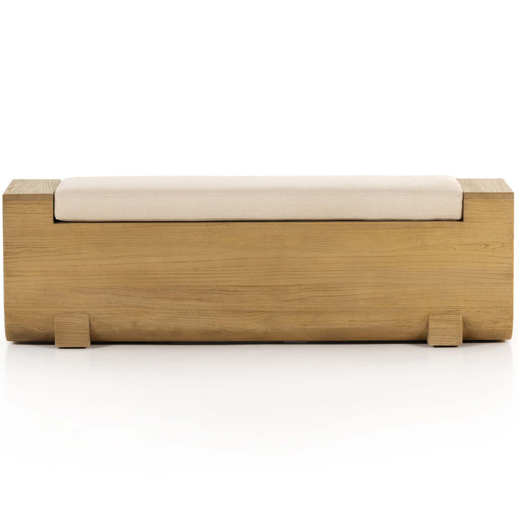 Ward Accent Bench, Natural Nettlewood by Four Hands – High Fashion Home