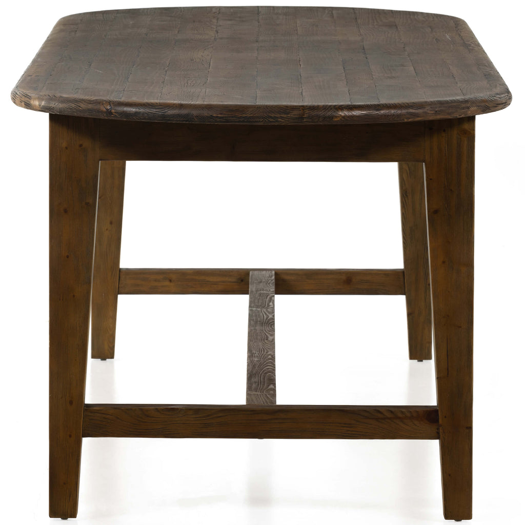 Alfie 110" Dining Table, Waxed Pine by Four Hands – High Fashion Home