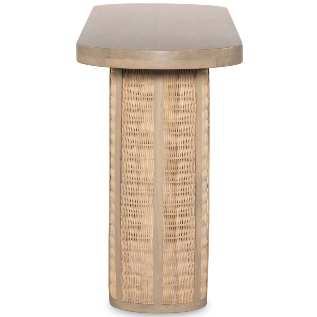 Lucinda Console Table, Natural Mango by Four Hands – High Fashion Home