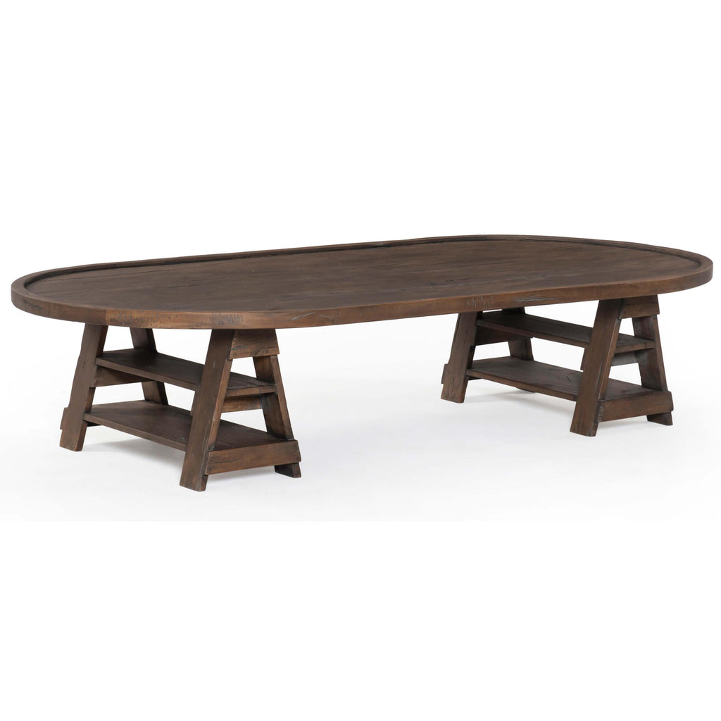 Hardy Coffee Table, Antique Belgium by Four Hands – High Fashion Home