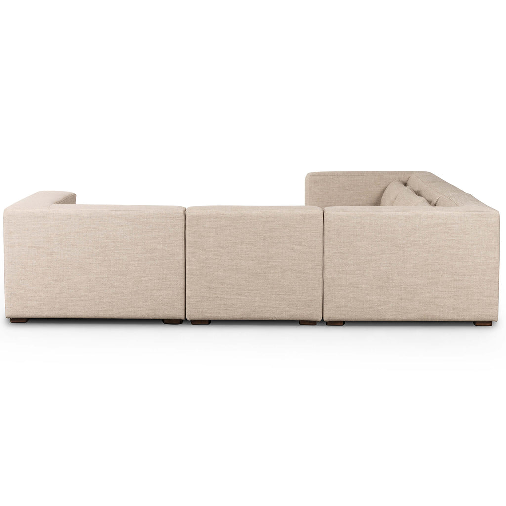 Sena 5 Piece Sectional, Alcala Wheat by Four Hands – High Fashion Home