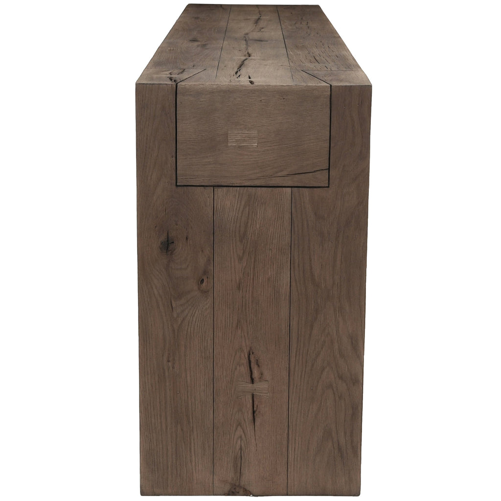 Bristol Console Table, Cafe Brown – High Fashion Home