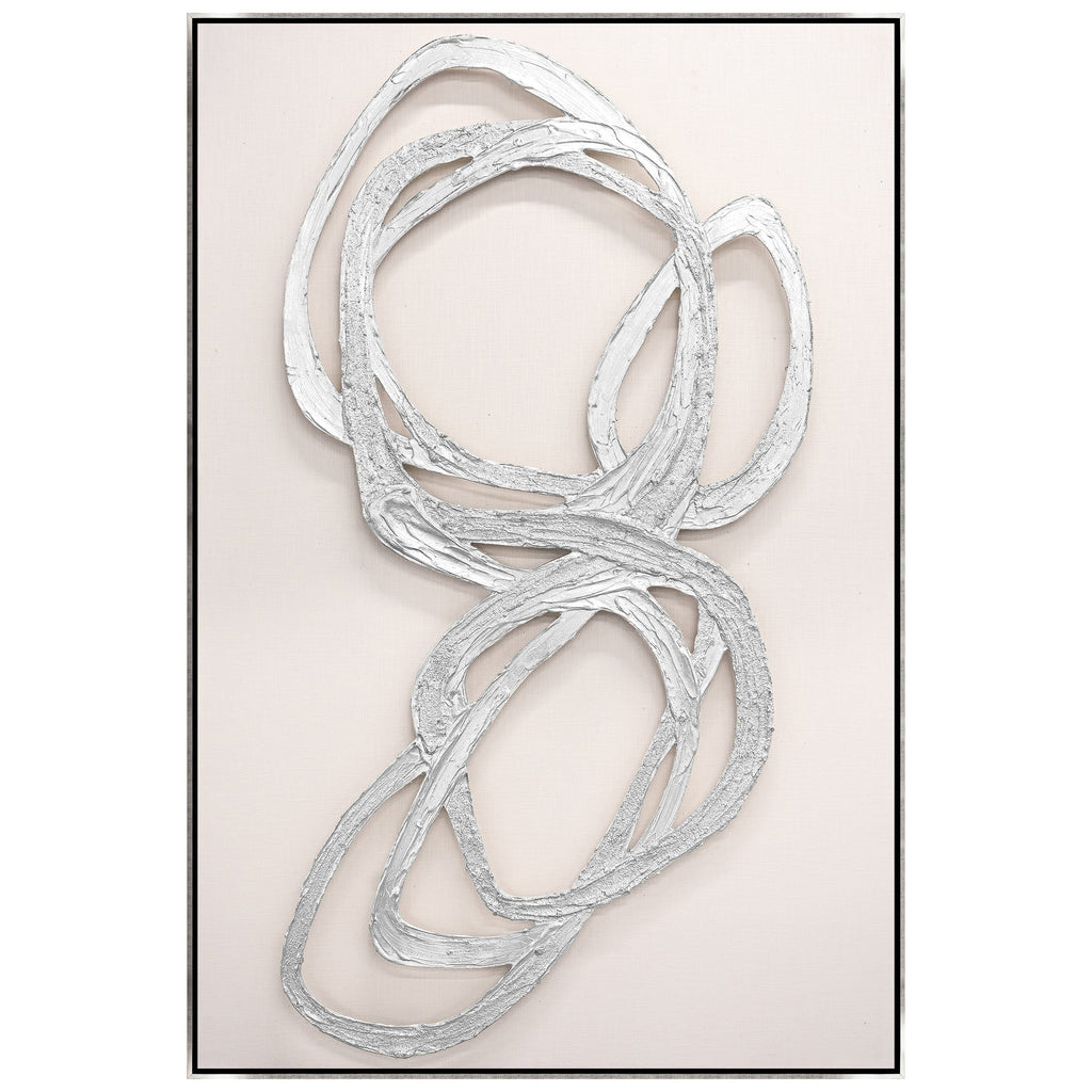 Silver Strings Framed – High Fashion Home