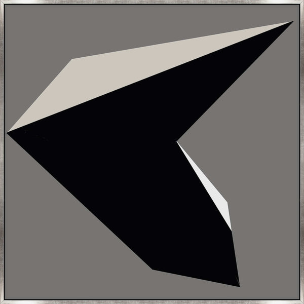 Poly Forms Gray 3 Framed – High Fashion Home