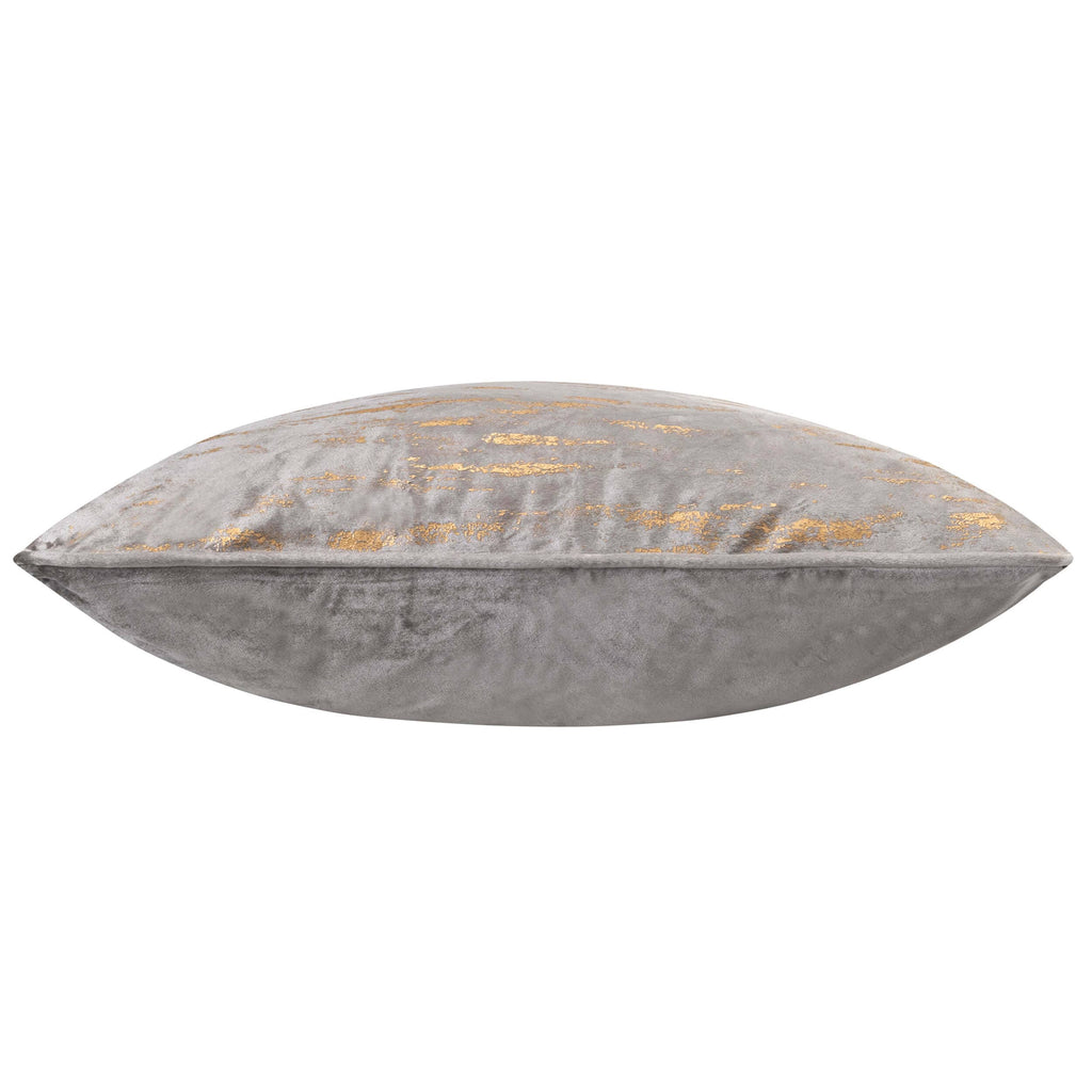 Arian Euro Sham, Grey/Gold – High Fashion Home