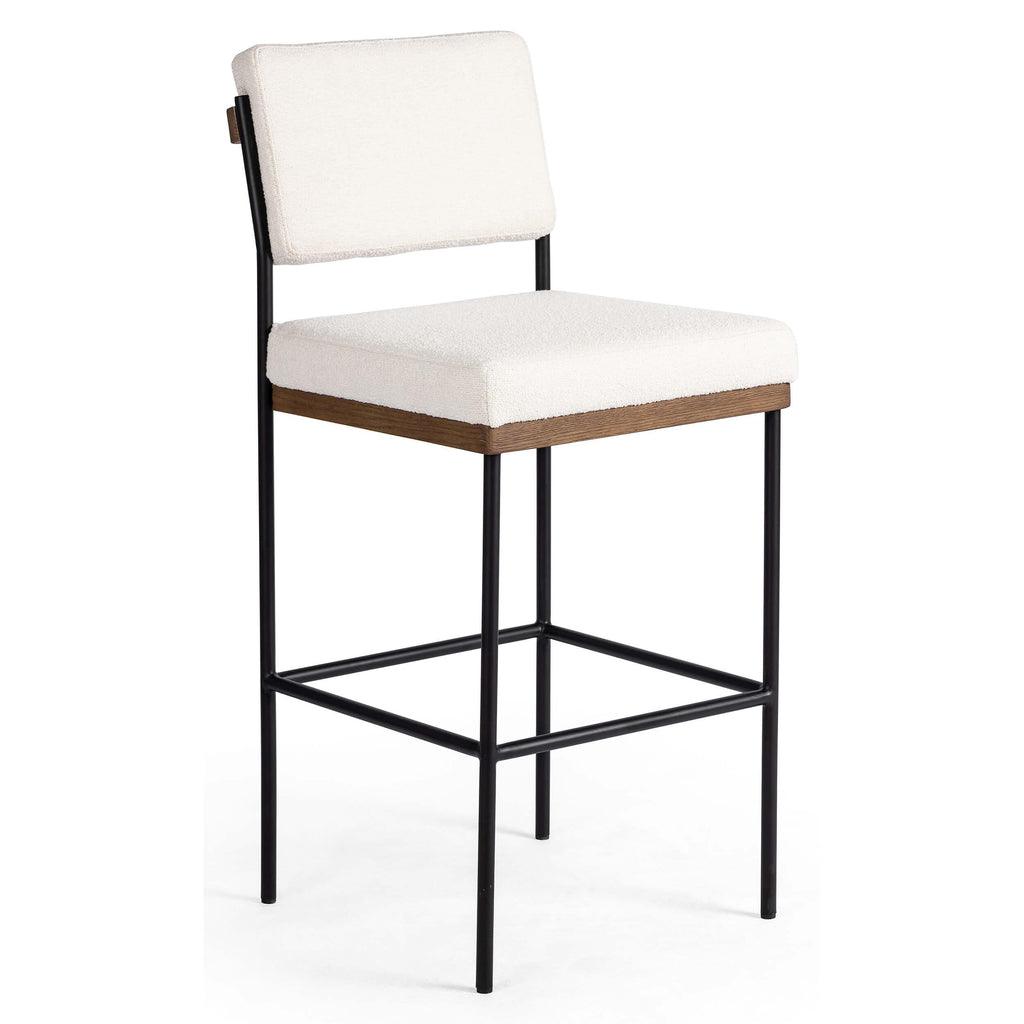 Benton Bar & Counter Stool, Fayette Cloud by Four Hands – High Fashion Home