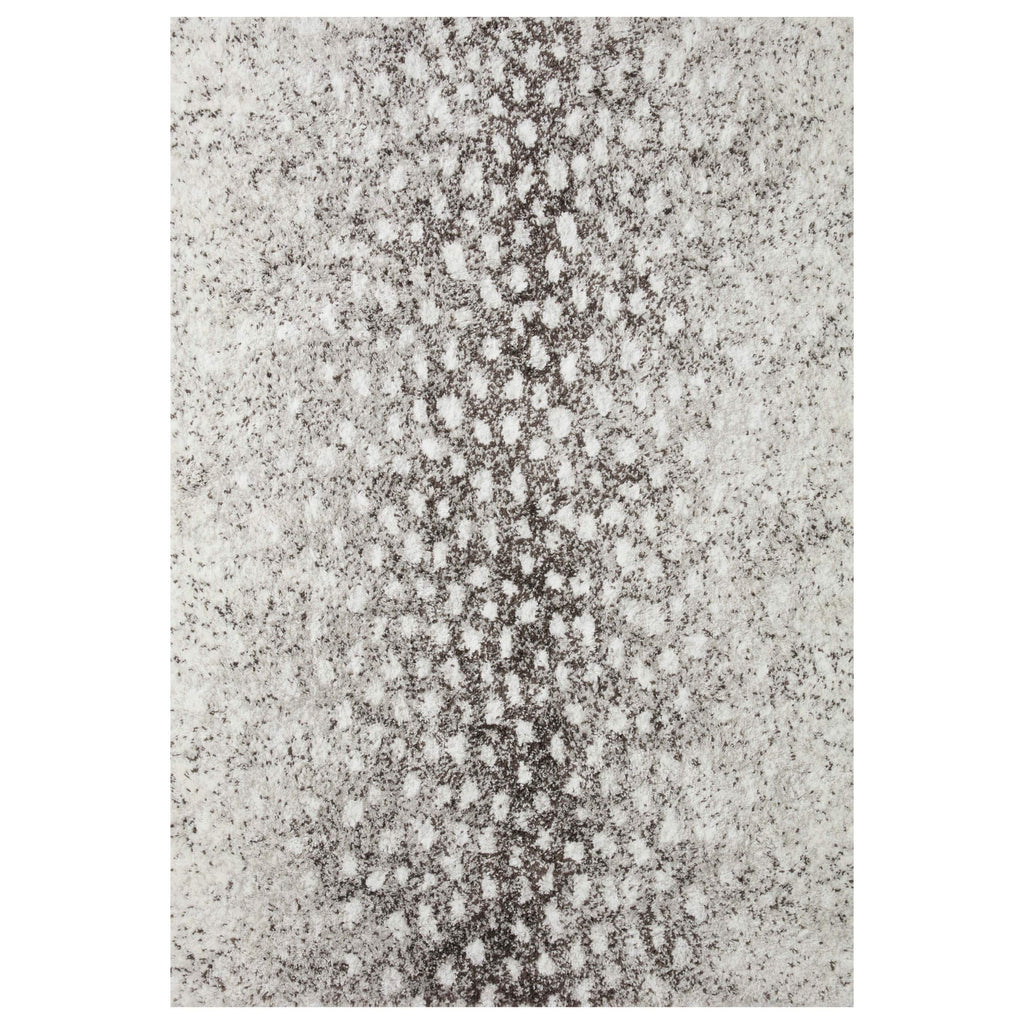 Loloi II Rug Bliss Shag BLS-01, Grey/White – High Fashion Home