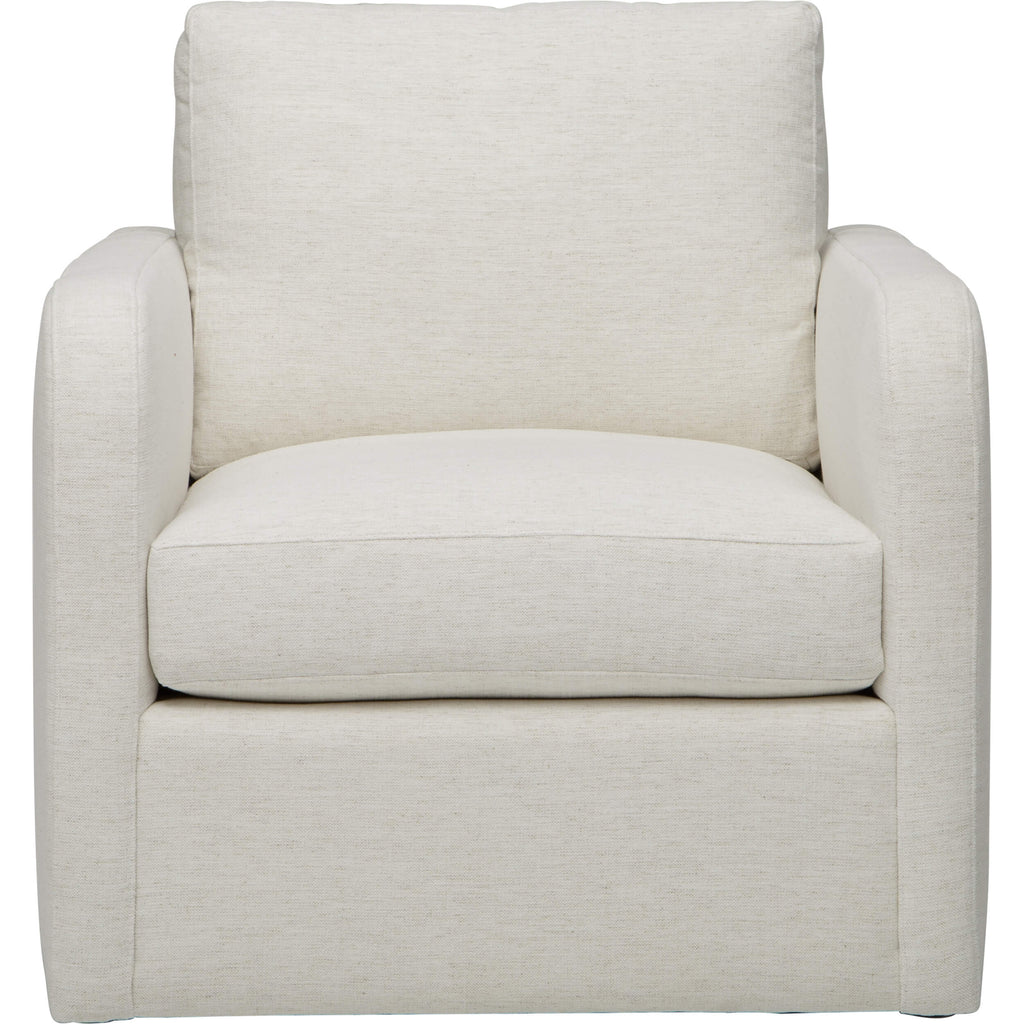 Serena Swivel Chair, Nomad Snow – High Fashion Home