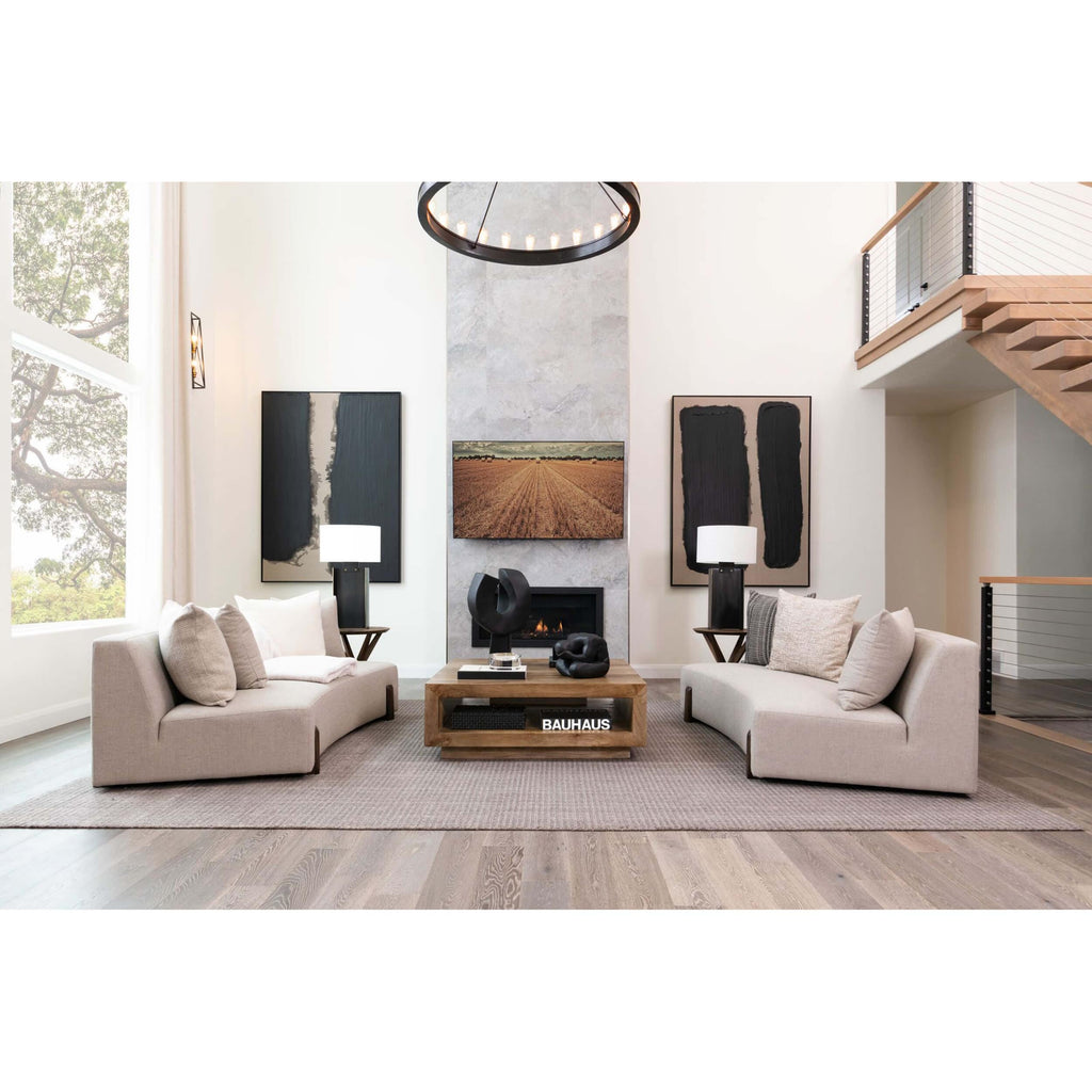Chicago Coffee Table, Light Ash – High Fashion Home