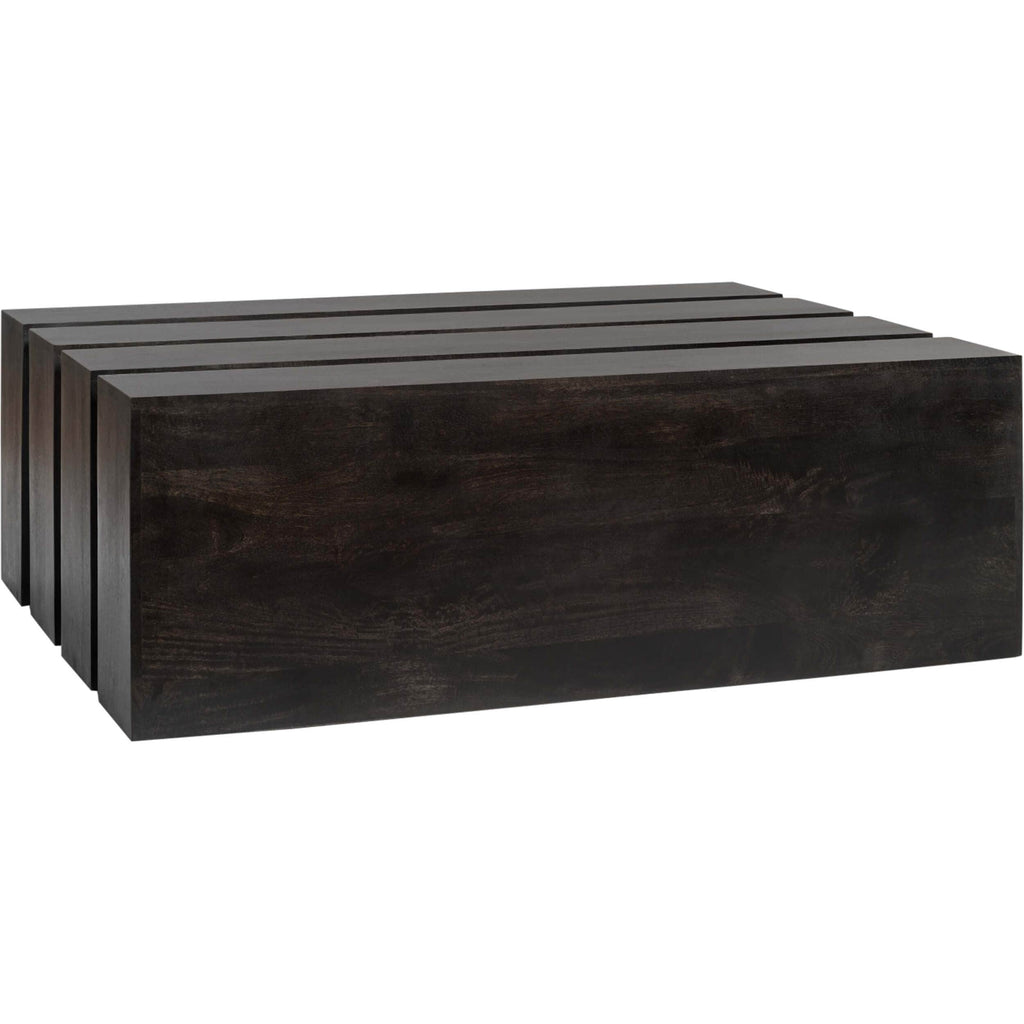 Carson Coffee Table, Dark Ebony – High Fashion Home