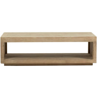 Viera Coffee Table, Light Warm Wash – High Fashion Home